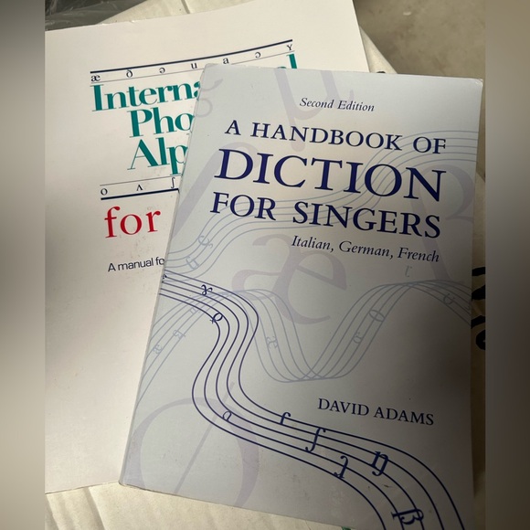 Other | Singers Books Handbook Of Dictioninternational Phonetic ...